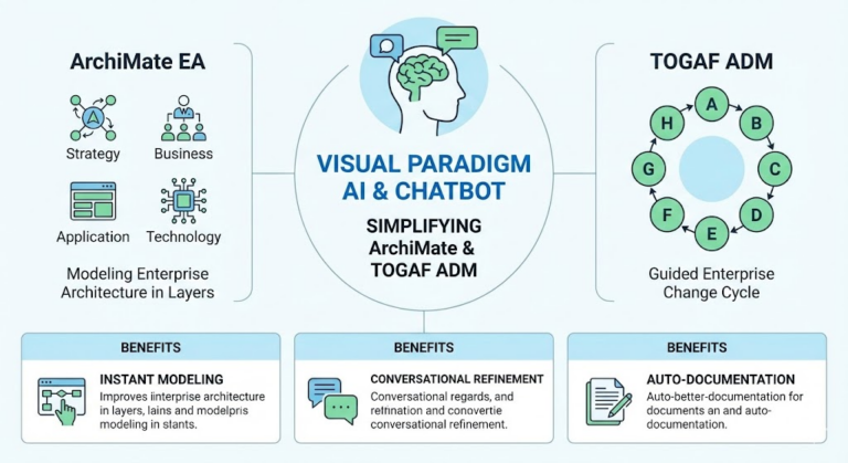 What is Visual Paradigm AI ArchiMate Diagram Generation? - Cybermedian