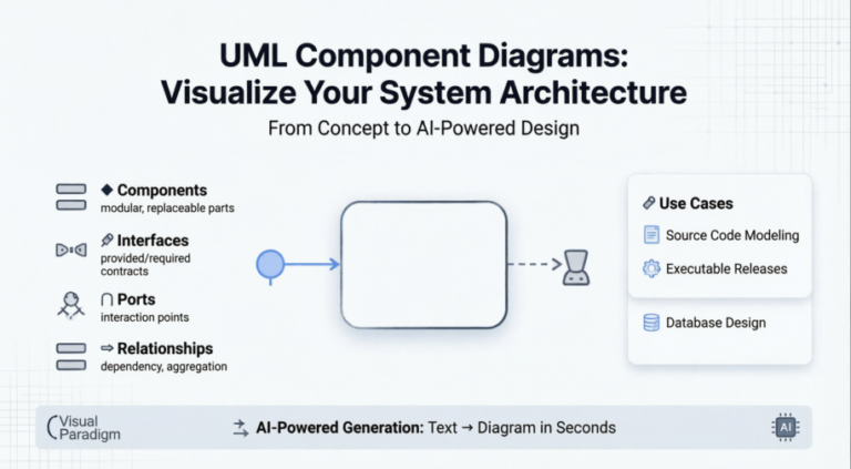 Mastering UML Component Diagrams with AI Assistance - Cybermedian
